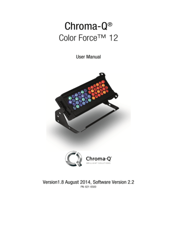 Chroma Color Force 12 User manual | Manualzz
