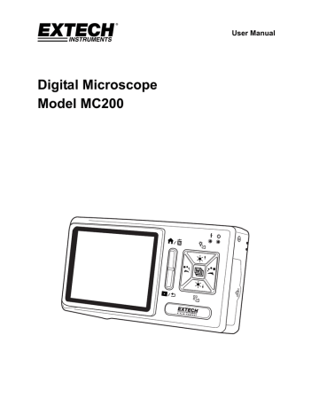 Extech Instruments MC200 User manual | Manualzz