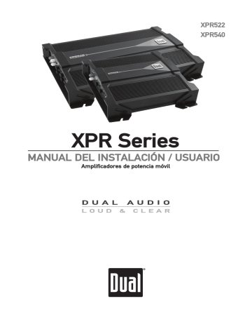 Manual del usuario XPR522, XPR540 | Manualzz