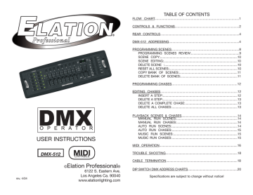 DMX Operator DMX OPERATOR Manual | Manualzz