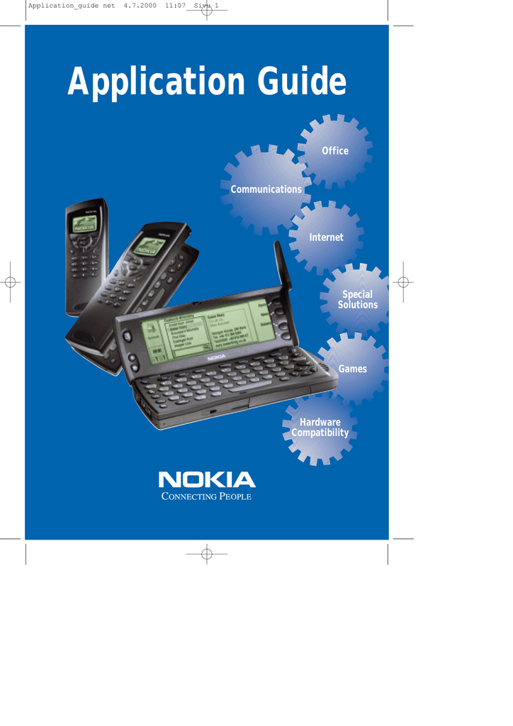Nokia 9000 Cell Phone User manual | Manualzz