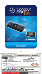 Contour Next Blood Glucose Monitoring System User Guide | Manualzz