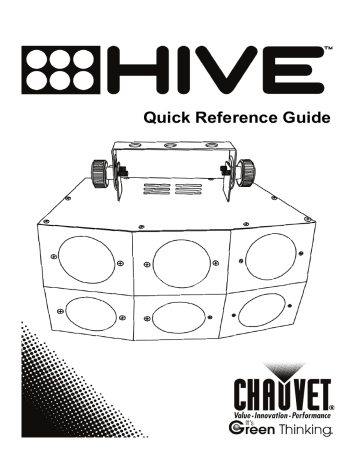 CHAUVET DJ Hive Quick Reference Guide | Manualzz