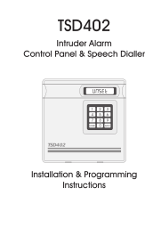 Menvier Security TS400 - User manual, Operating instructions ...