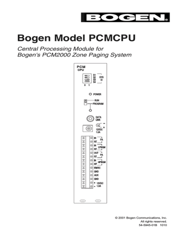 bogen paging system wiring diagram - Wiring Diagram