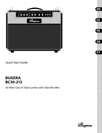 Bugera BC30-212 Quick Start Guide | Manualzz
