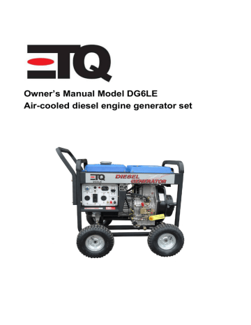 ETQ DG6LE Owner's Manual | Manualzz