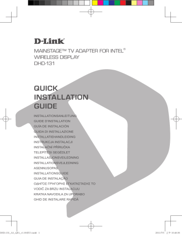D-Link DHD-131 Brugermanual | Manualzz