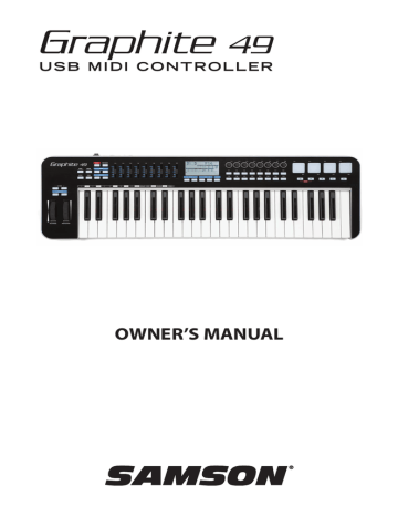 Samson Graphite 49 Owner's Manual | Manualzz