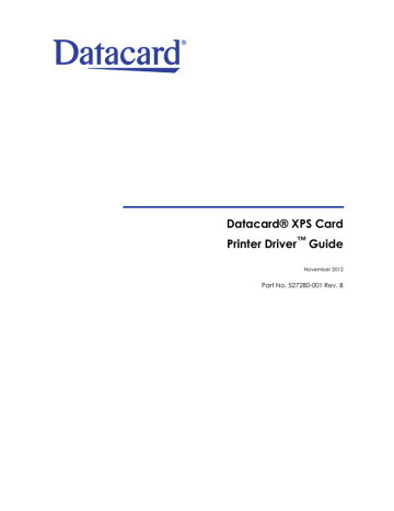 Datacard XPS Card Driver Guide | Manualzz