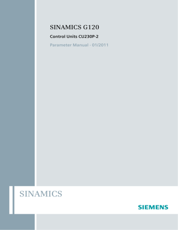 Siemens SINAMICS G120 manual | Manualzz