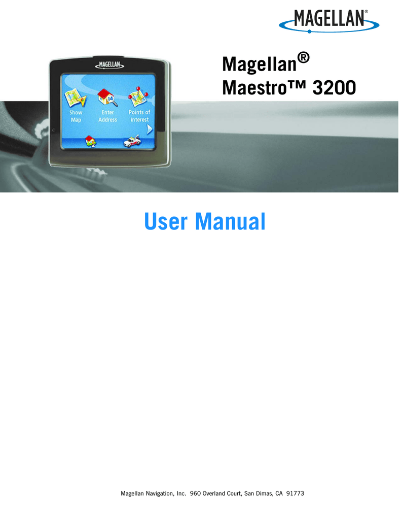 Updating Maps Magellan Maestro 3200 - The best free software for your ...