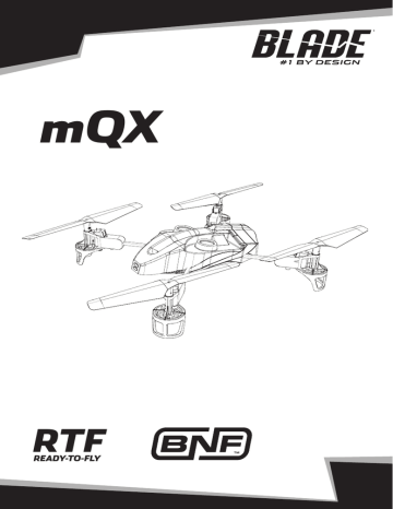 Blade mQX Instruction manual | Manualzz