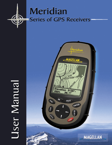 Magellan Meridian Gold User manual | Manualzz
