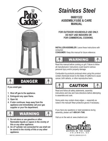Patio Caddie Gas Grill Char Broil - Patio Ideas
