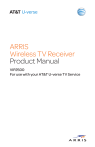 ARRIS VIP2500 Wireless TV Receiver Product Manual | Manualzz