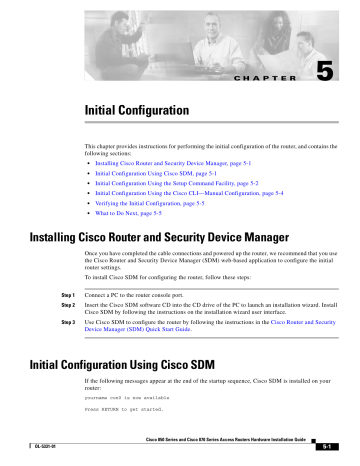 Cisco 850 Series, 870 Series Routers Hardware Installation Guide | Manualzz