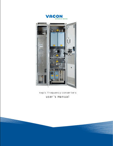 Vacon NX P/C Frequency Converter User's Manual | Manualzz
