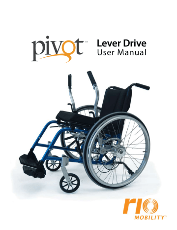 Pivot Lever Drive User Manual | Manualzz