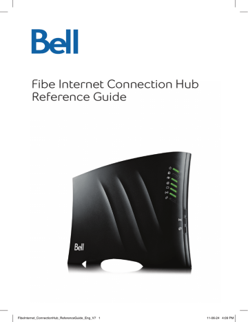 Bell Connection-Hub Reference Guide | Manualzz