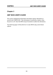 AMI BIOS - Manual, User Guide, User's Guide