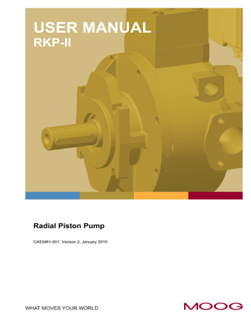 Radial Piston Pump RKP II User Manual | Manualzz