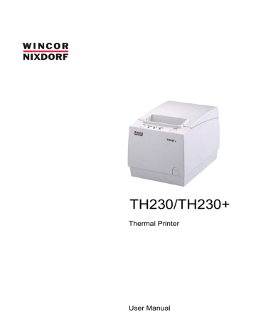 Wincor Nixdorf TH230 User manual | Manualzz