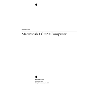 Apple LC520 Specifications | Manualzz