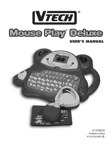 VTech Mouse Play User`s manual | Manualzz