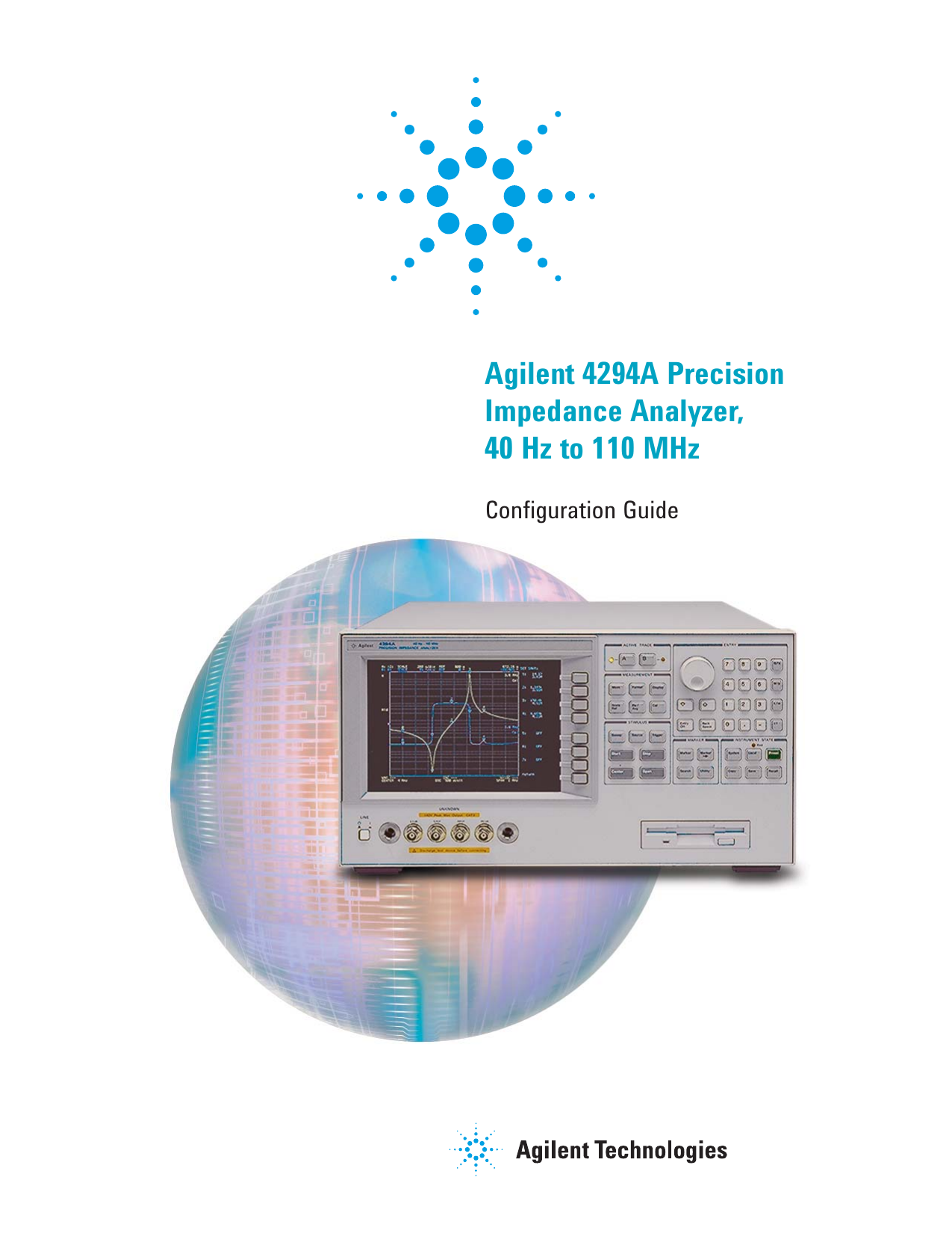 Agilent 4294A Precision Impedance Analyzer, 40 Hz to | Manualzz