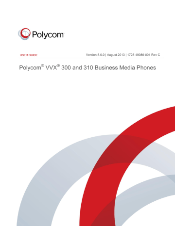 Polycom VVX 300 User guide | Manualzz