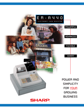 Sharp ER-A440 Printer User manual | Manualzz