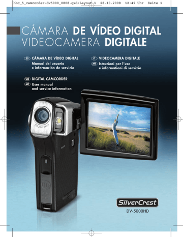 Silvercrest DV-5000HD User manual | Manualzz