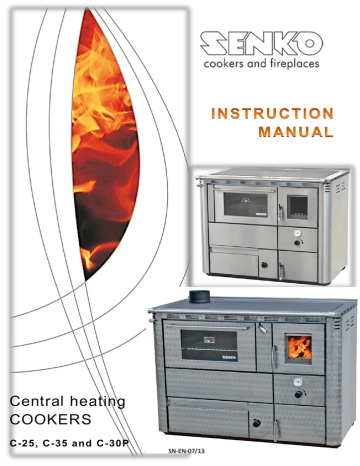 SENKO Cooker C-25 E2280L, C-25 E2280D, C-35 E2235L, C-35 E2235D, C-30P ...