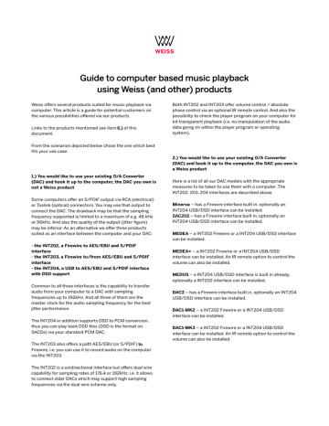 Weiss General Guide | Manualzz