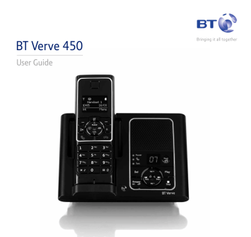 BT verve 450 User guide | Manualzz