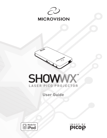 MicroVision ShowWX User guide | Manualzz