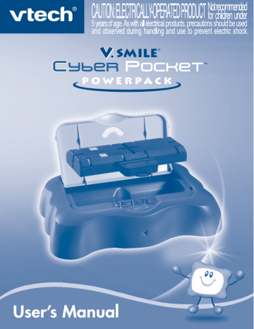 VTech V.Smile Pocket Power Pack User manual | Manualzz