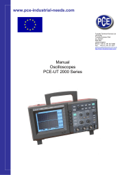 UNI-T UT2000 series - Especificación, Guía de instalación ...