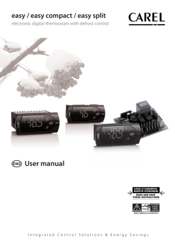 Carel Easy - User manual, Manual
