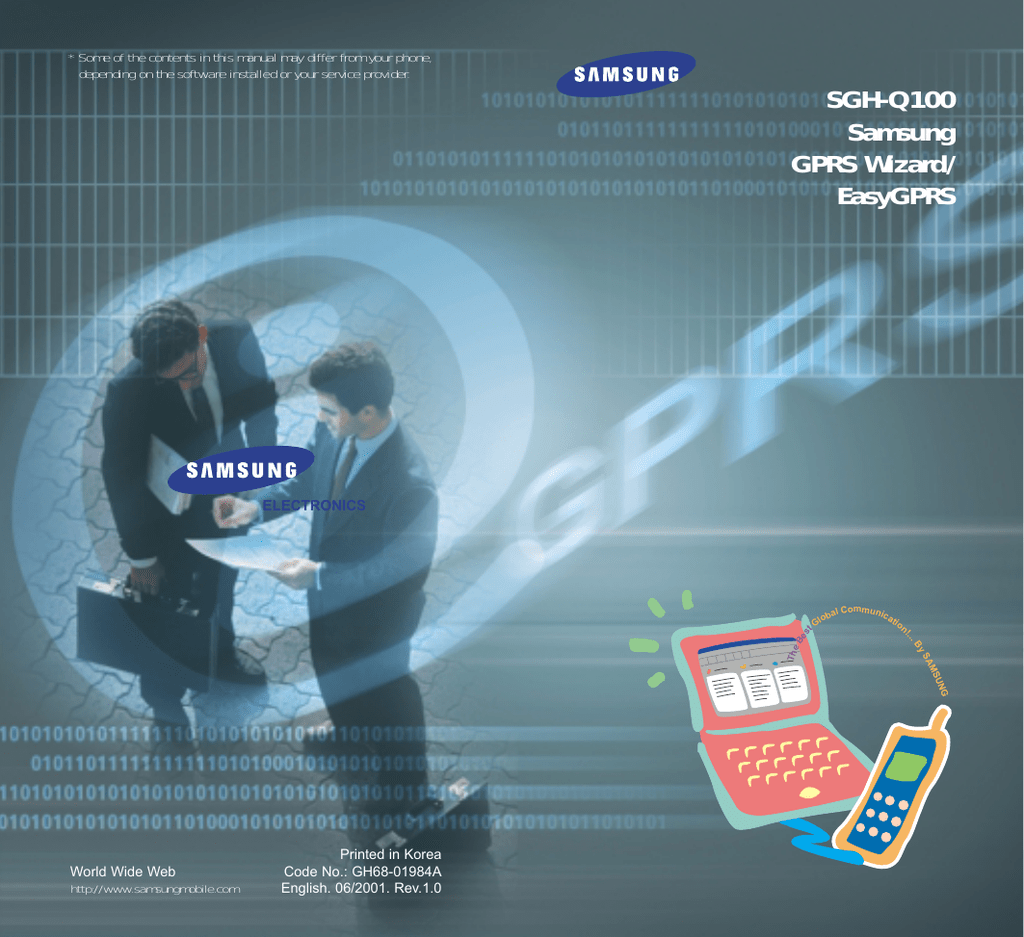 Samsung SGH-Q100 Cell Phone User manual | Manualzz