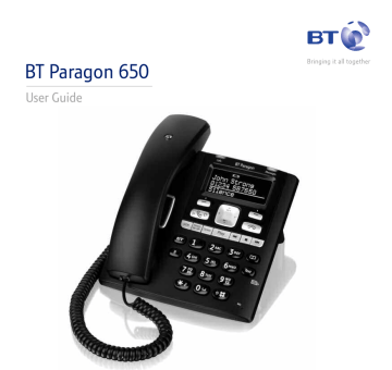 BT CALLER DISPLAY 60 User guide | Manualzz