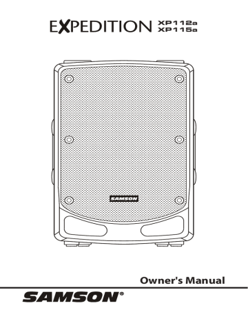 Samson Expedition XP112a Owner`s manual | Manualzz