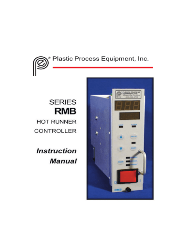 Hot Runner Controller RMB Instruction Manual | Manualzz