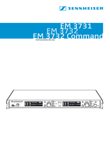 Sennheiser EM 3732 Instrucciones de operación | Manualzz
