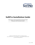 SoftPro ProForm Select 4.0 User Guide | Manualzz