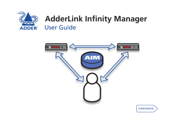 ADDER AdderLink Infinity Manager User guide | Manualzz