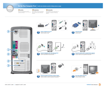 Dell Computer Setup Guide | Manualzz