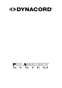 DYNACORD DPA 4000 - User manual, Reference manual
