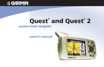 Garmin Quest Quest, Quest Quest 2 Owner's Manual | Manualzz